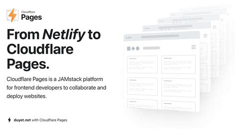 Migrate To Cloudflare Pages