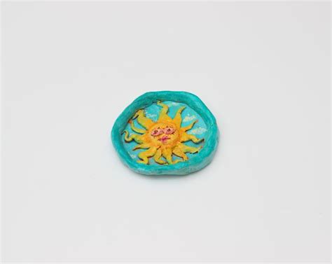 Декоративна тарілка сонце — ціна 259 грн у каталозі Декоративні елементи Купити товари для дому