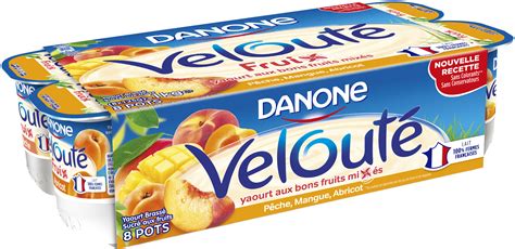 Danone Veloute Fruix Jaunes 125 G X 8 1 Kg