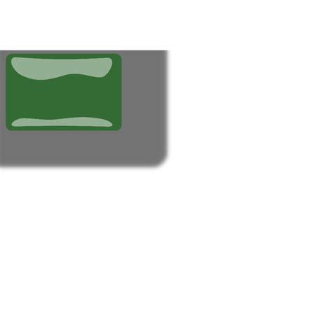Green Glossy Rectangle Button Svg Clip Arts Download Download Clip