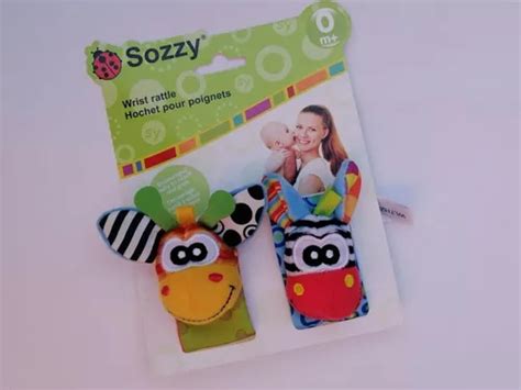 Pulseras De Estimulación Temprana Para Bebes Sonajero Cuotas sin interés