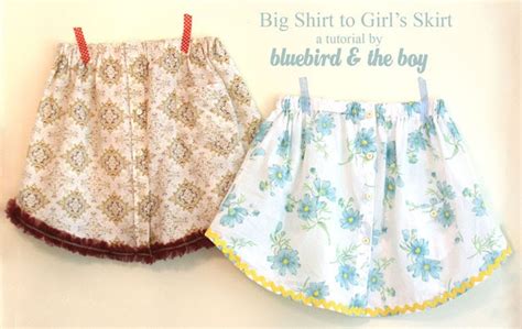 Turn A Button Up Shirt Into A Skirt Tutorial