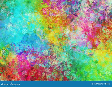 Abstract Polygonal Space Low Poly Dark Background With Connecting Dots And Lines Light