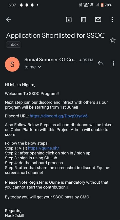 ishika nigam on linkedin ssoc social opensource