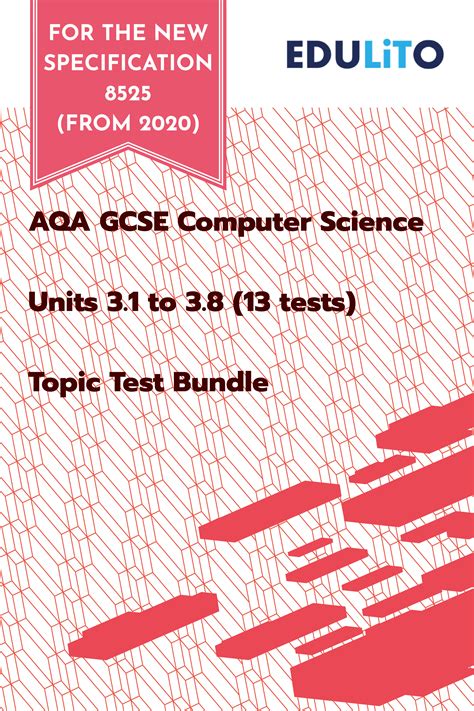 Topic Test Bundle AQA GCSE Computer Science 8525 From 2020
