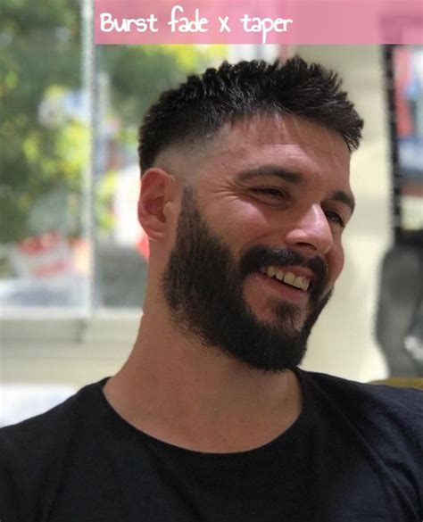 Burst Fade X Taper The Perfect Fusion For Modern Mens Haircuts