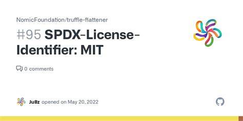 spdx license identifier mit · issue 95 · nomicfoundation truffle