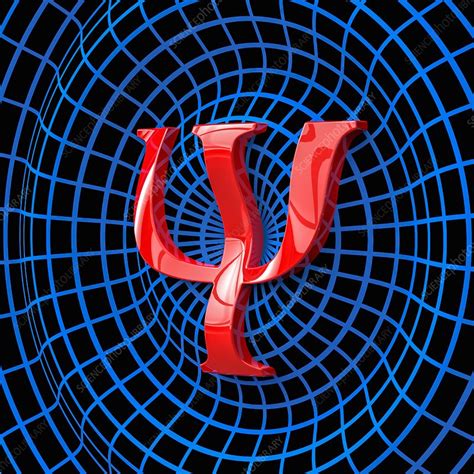 wave function letter psi illustration stock image c047 9432