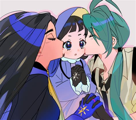 Rika Geeta And Poppy Pokemon And 1 More Drawn By Nanaasuzypk