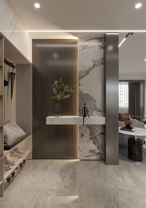 现代玄关 入户鞋柜