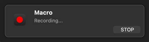 Macro Extension For Nova Editor ⌘i Get Info