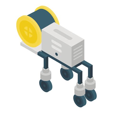 Modern Agritech Robot Icon Isometric Style 15382645 Vector Art At Vecteezy