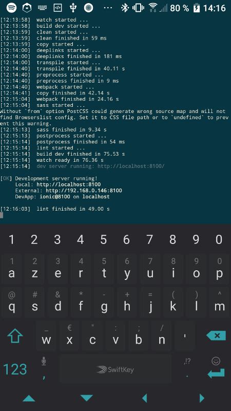 How I Could Proudly Launch An Ionic Serve On My Android Phone By Simon Bernardin Medium