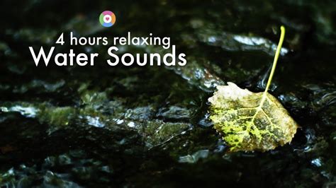 Relaxing White Noise Water 4 Hours Peaceful Small River Water Sounds
