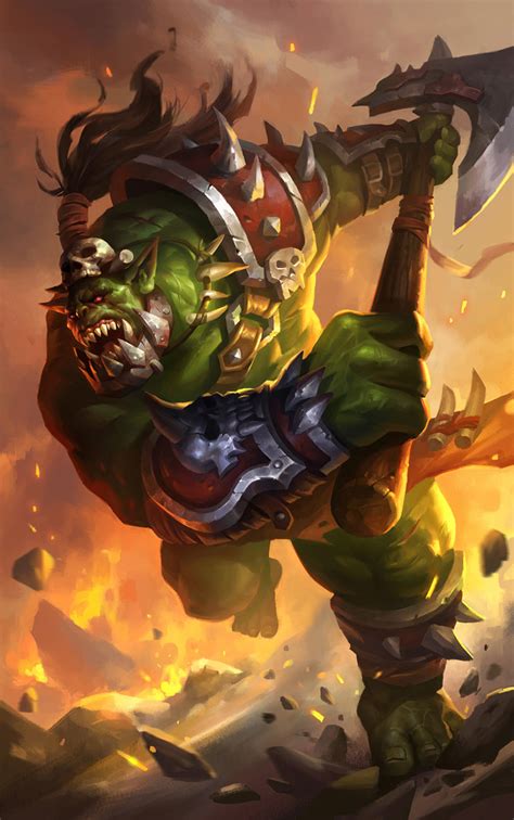 Orc And Goblin Concept Art Design Gallery