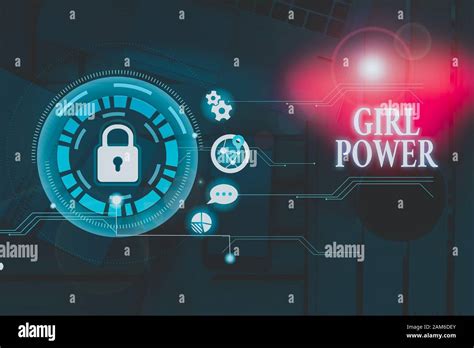 Conceptual Hand Writing Showing Girl Power Concept Meaning