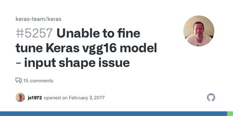 unable to fine tune keras vgg16 model input shape issue · issue 5257
