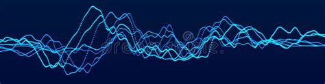 Abstract Background With Dynamic Waves Big Data Visualization