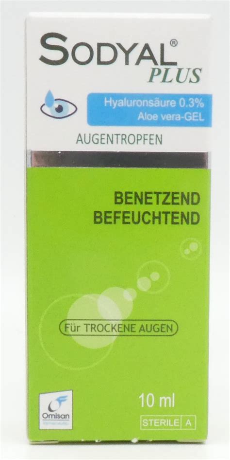 SODYAL ® Plus Augentropfen 10ml | -Spezial-Versand