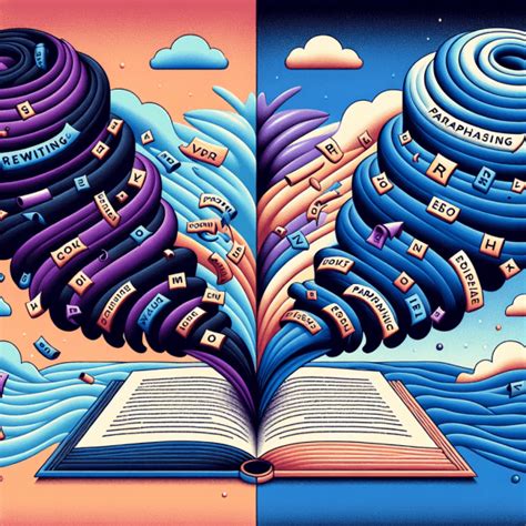 Rewriting Vs Paraphrasing