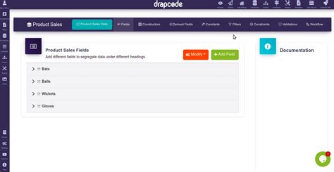 filter sum of data drapcode