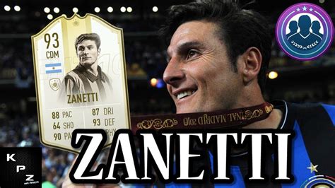 Dme Sbc Icon Zanetti Ídolo Momentos Mais Barato Fifa 19 Youtube