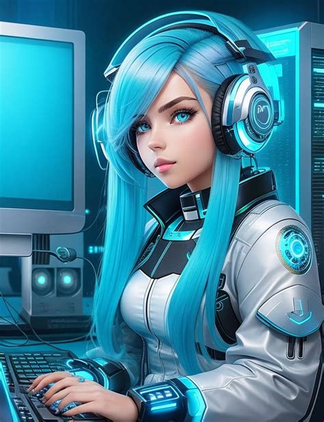 Gaming Girl From The Future By Ishi99 On Deviantart