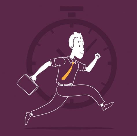 늦게 실행 사업가 문자 Eps Uidownload