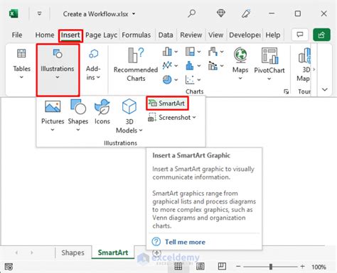 How To Create A Workflow In Excel 3 Simple Methods Exceldemy
