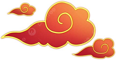 중국 상서로운 구름 빨강 새해 샹윤 중국 샹윤 Png 일러스트 및 Psd 이미지 무료 다운로드 Pngtree