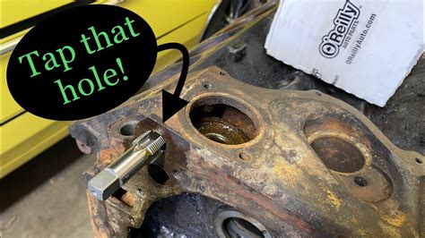 Cleveland Temp Sender Unit Thread Repair How To YouTube