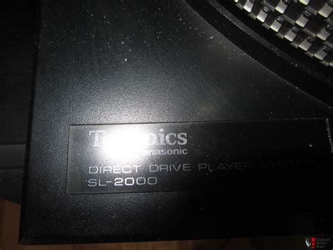 Technics SL 2000 Photo 4762049 Canuck Audio Mart