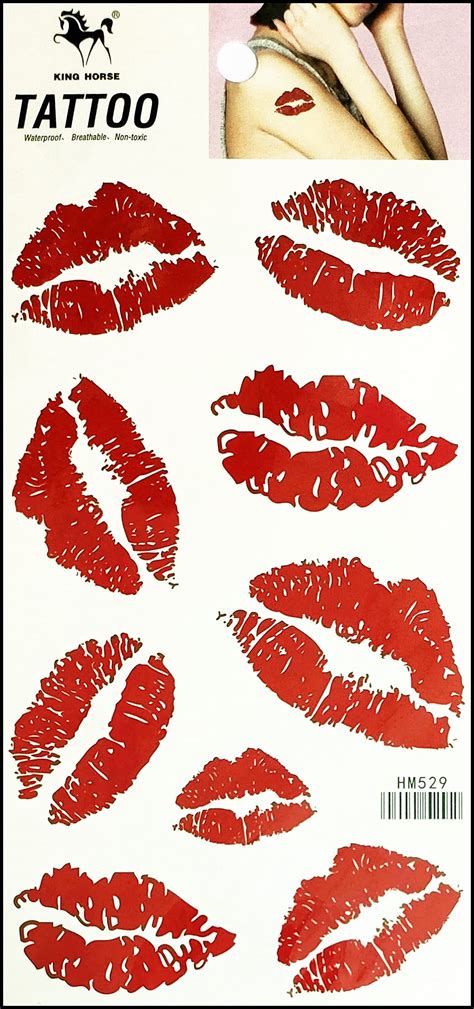 Sexy Lips Tattoo Design