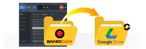 How To Save Files To Google Drive Bandicam