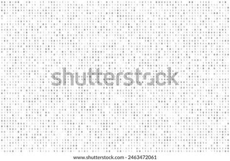 gray digital data matrix binary code stock vector royalty free