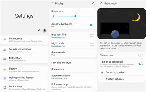 How To Enable One Ui Android 9 Pie Dark Mode On Samsung Galaxy Phones Aivanet