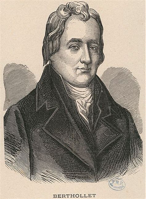 Claude Louis Berthollet Lhistoire Est Un Roman