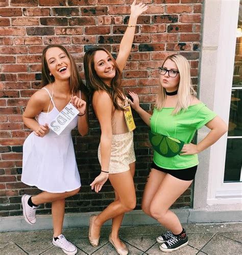 Halloween Group Costume Tequila Salt And Lime Josecuervo Diy