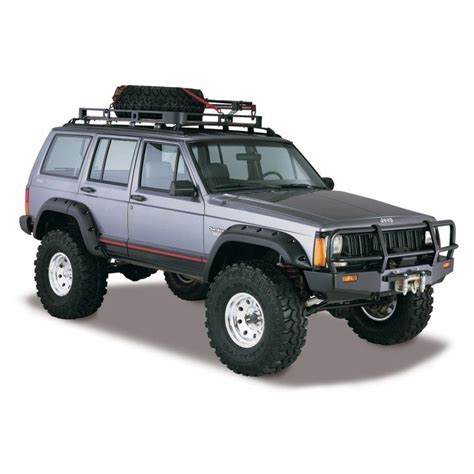 Jeu Dextensions Dailes Bushwacker 12 Cm Jeep Cherokee Xj Fender