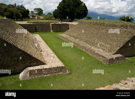 Ball Court Monte Alban At Laverne Kelleher Blog