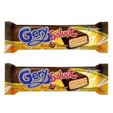 Jual Gery Saluut Wafer Choco Hazelnut 6g Shopee Indonesia
