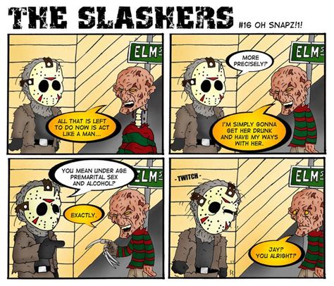 Freddy And Jason The Slashers Comic By Crashdummie On Deviantart