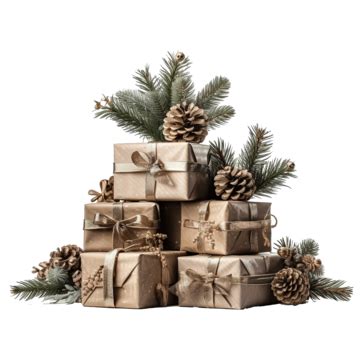 Fir Brunch And Fir Cones PNG Vector PSD And Clipart With Transparent Background For Free