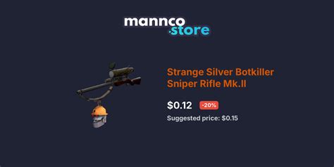 Strange Silver Botkiller Sniper Rifle Mkii Manncostore