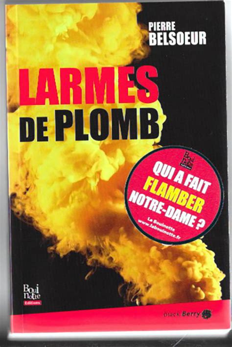 Larmes de plomb Pierre Belsoeur enquête policière sur le terrain