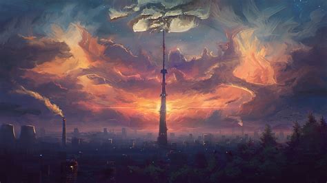배경 화면 2560x1440 픽셀 도시 풍경 미래의 공상 과학 소설 탑 2560x1440 Wallhaven