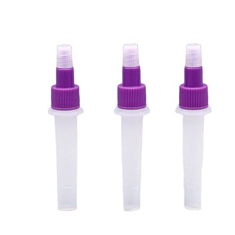 3ml 5ml Plastic Virus Rapid Test Kit Extraction Dropper Tube Disposable
