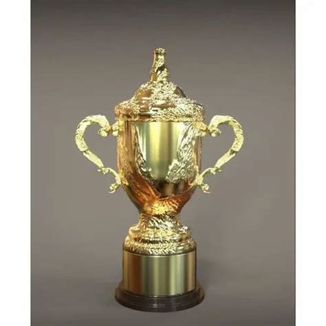 Gold Plated Brass Trophy Cup At Rs 5000piece Brass Trophy In Mumbai