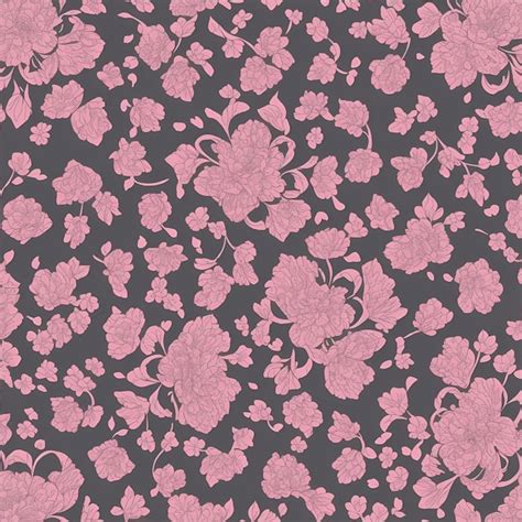 Premium Photo Beautiful Floral Flower Seamless Pattern Background For Premium Product Ai Generated