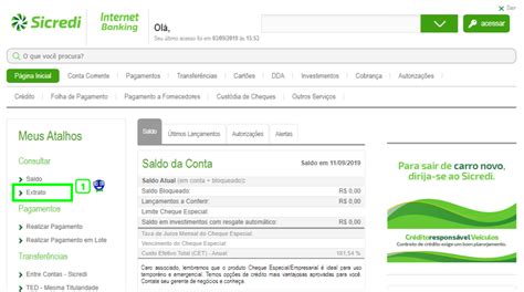 Como Exportar O Extrato Do Sicredi Em Arquivo OFX Blog Saiba Mais